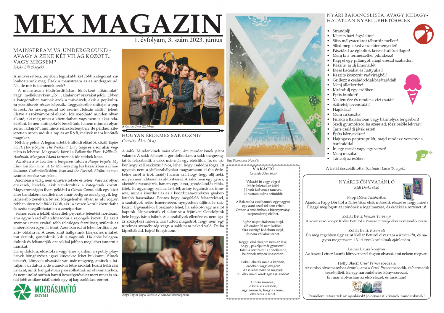 Mex Magazin 3. szám – Mozgásjavító Egységes Gyógypedagógiai Módszertani Intézmény, Óvoda ...